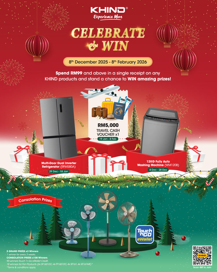 Celebrate & Win with KHIND – KHIND Malaysia