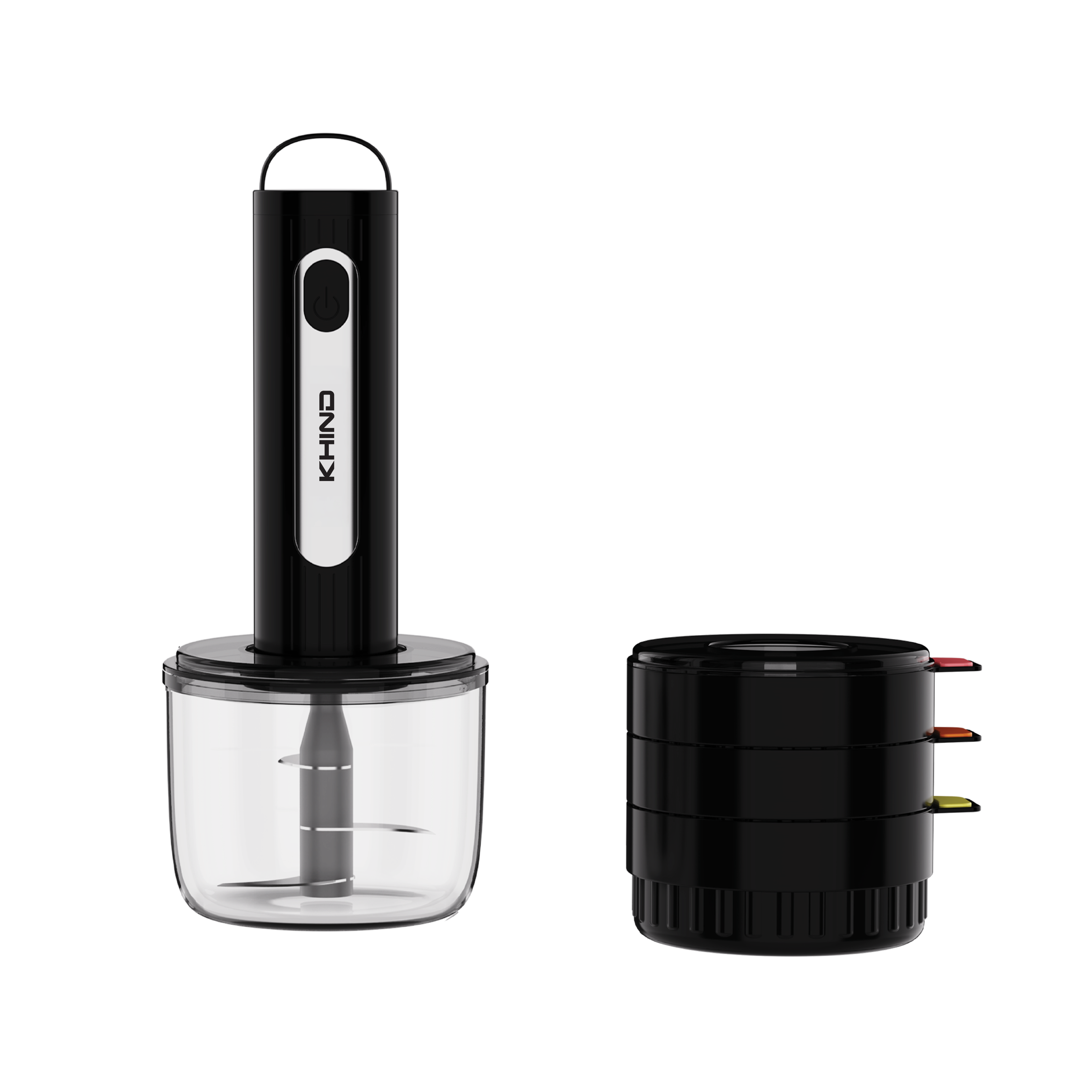 [Online Exclusive] KHIND Wireless Food Chopper with 1 + 3 Bowls FPC300 ...